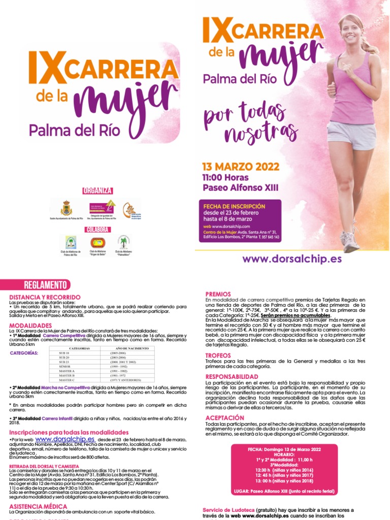 DipTico Carrera de La Mujer Palma Del Río 2022 | PDF
