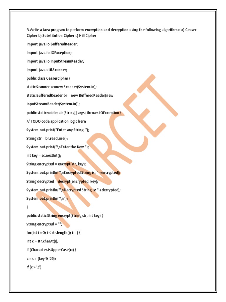 Encryption Techniques | PDF | Encryption | Cipher