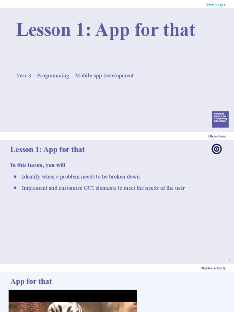 L1 Slides - Mobile App Development - Y8 | PDF | Mobile App | System Software