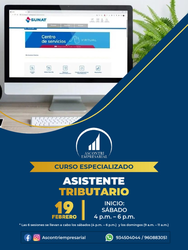 Asistente Tributario - Feb-2022-1 | PDF | Contador | Contabilidad