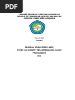 Laporan Askep Komunitas Ners 2022 | PDF | Karier & Perkembangan | Perjalanan