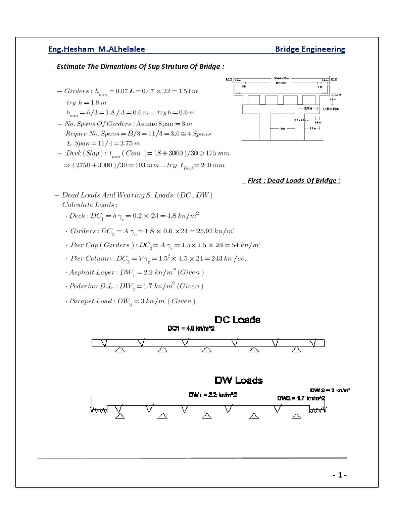 Example Type Simply Dead Load | PDF