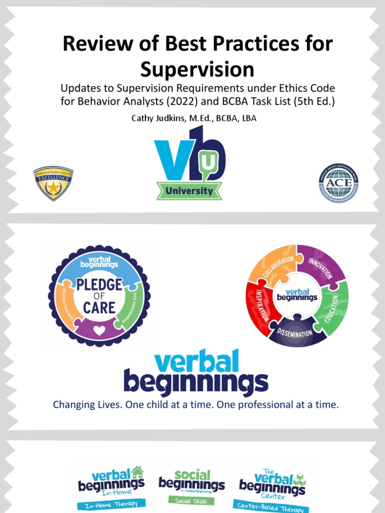 Review of Best Practices For Supervision | PDF | Competence (Human ...