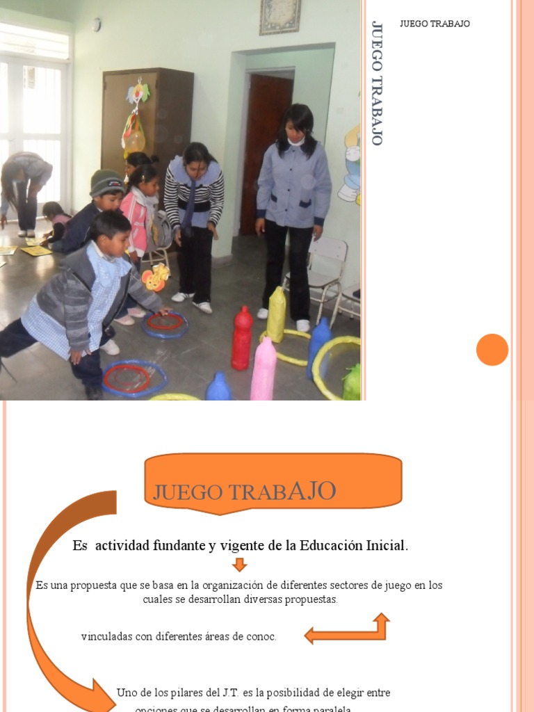 Juego Trabajo en Educación Inicial | PDF | Educación de la primera ...