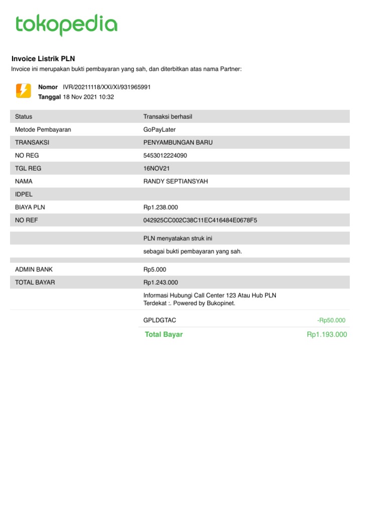 PLN Invoice-931930170 | PDF