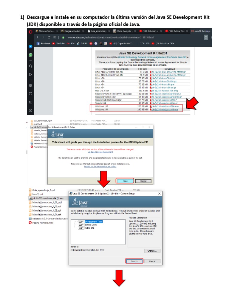 Actividad 1 | PDF | Java (lenguaje de programación) | Entorno de ...