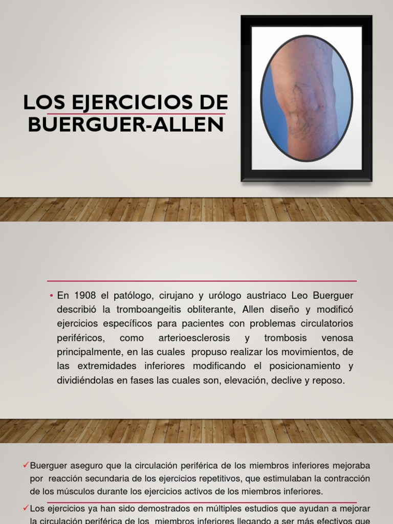 Ejercicios de Buerguer Allen | PDF | Trombo | Sistema circulatorio