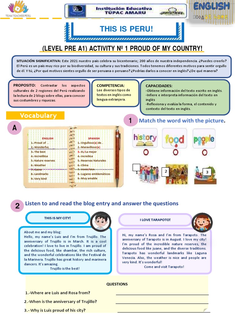 Celebrating Peru's Bicentennial: Two Students Share What Makes Their ...