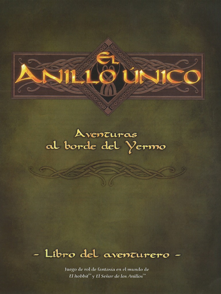 El Anillo Unico - Libro Del Aventurero | PDF