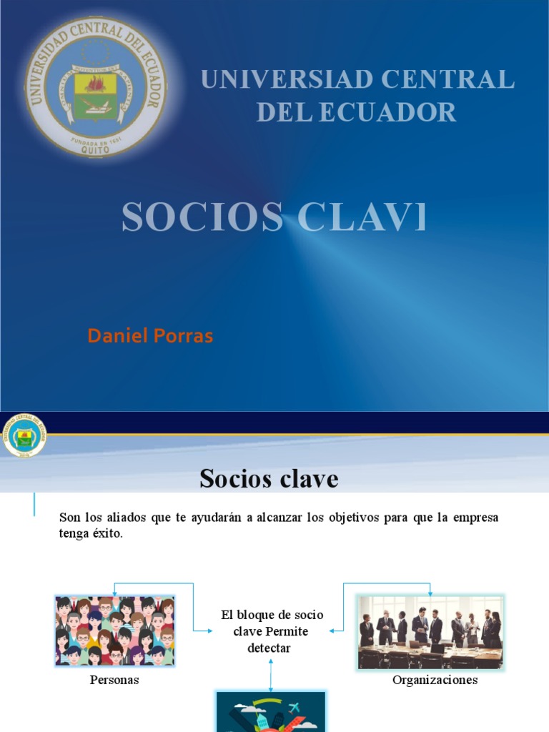 Socios Clave | PDF | Business | Economias