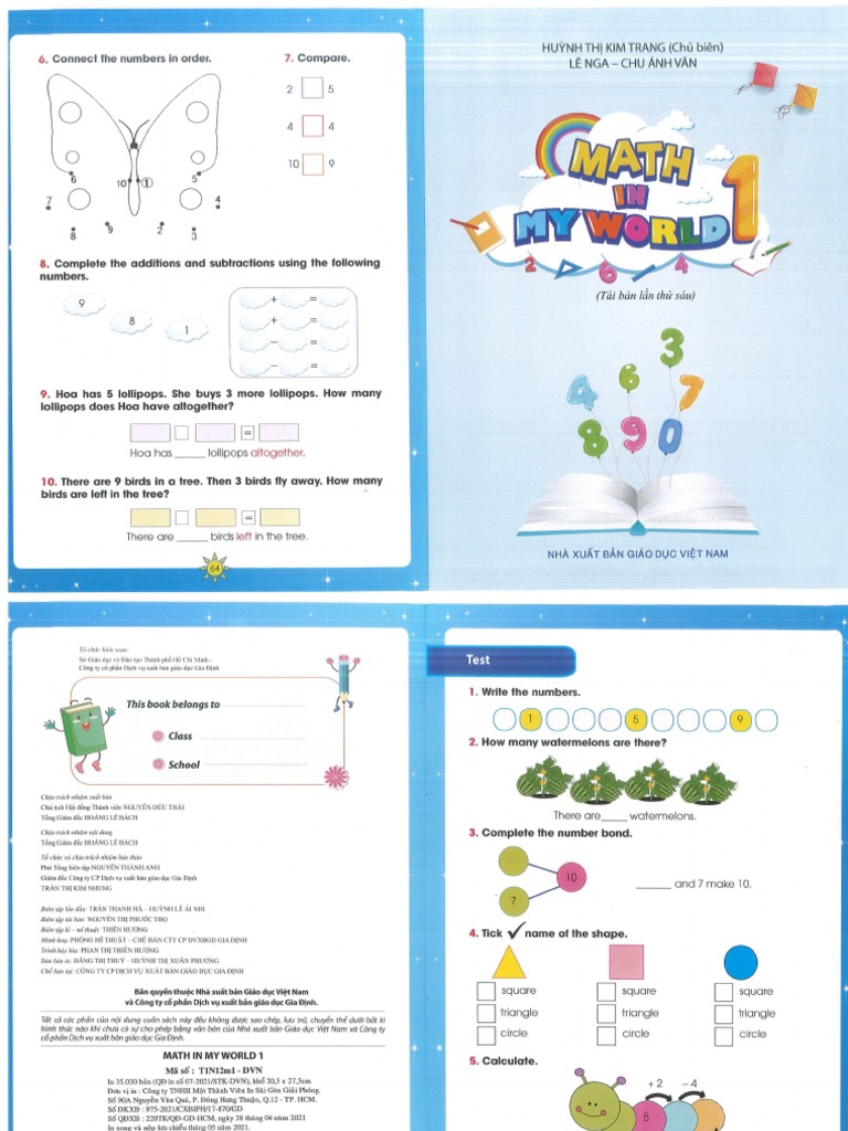 Math in My World 1 | PDF