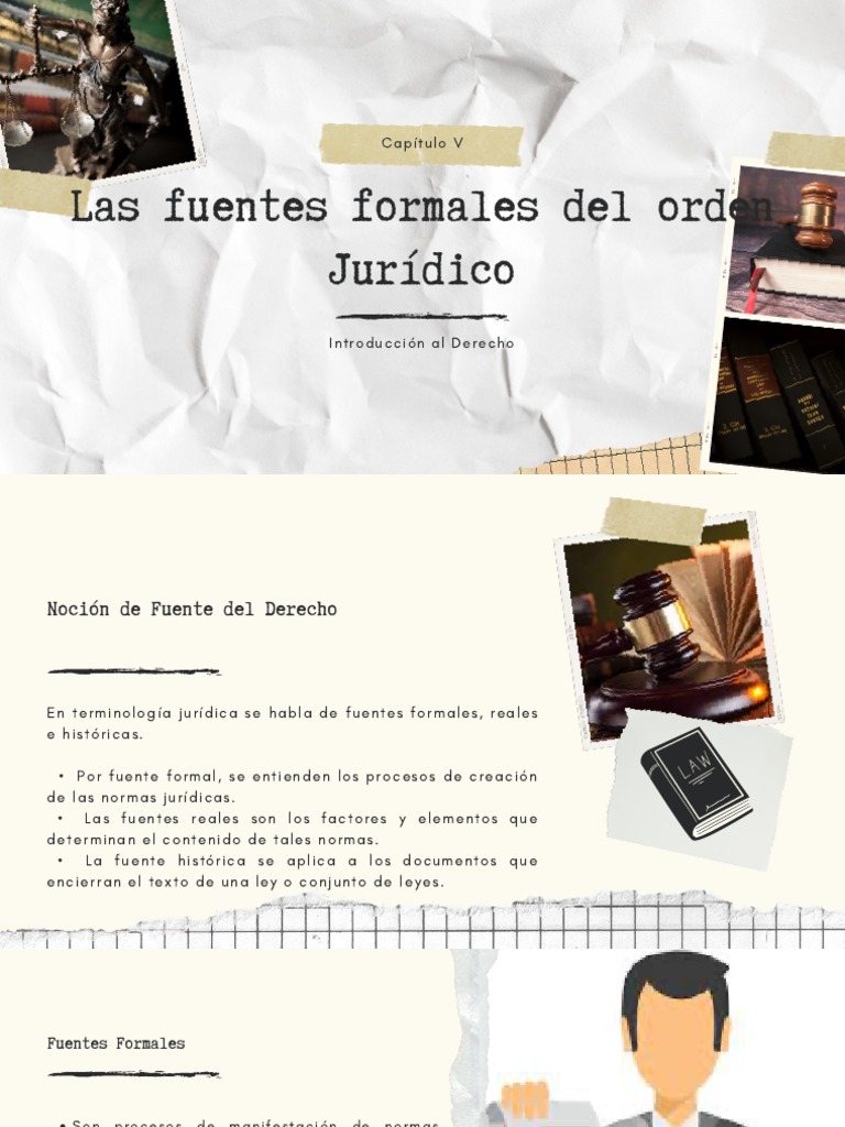 El proceso legislativo y las fuentes formales del derecho | PDF ...