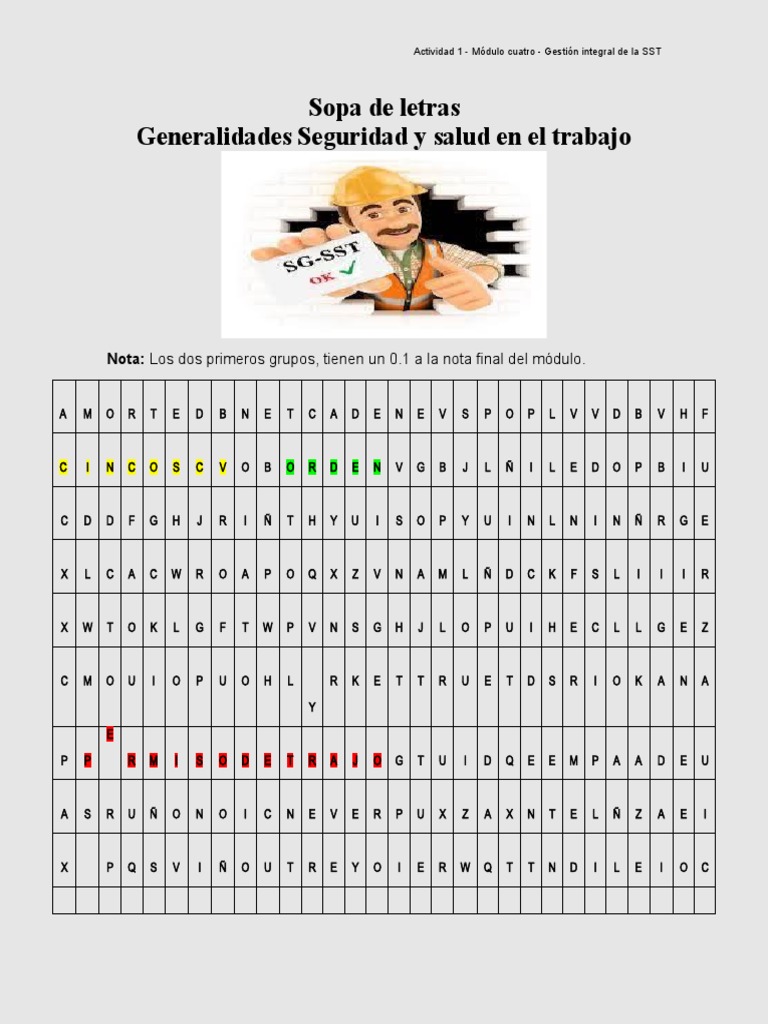 Sopa de Letras | PDF | Ciencias de la Salud | Salud pública
