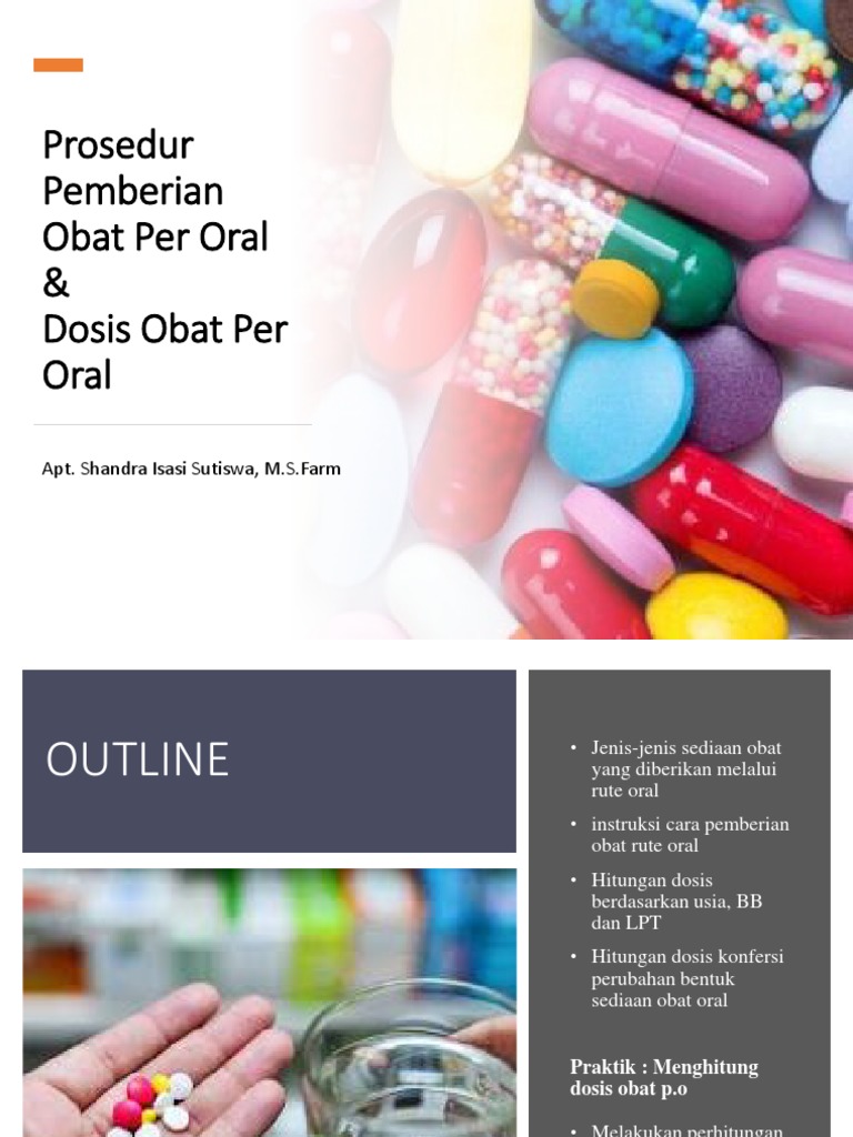 Pemberian Obat PO Dan Dosis PO-1 | PDF