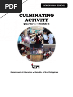 Culminating Activity | PDF
