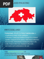 Overview of Swiss Police Structure | PDF | Police | Switzerland