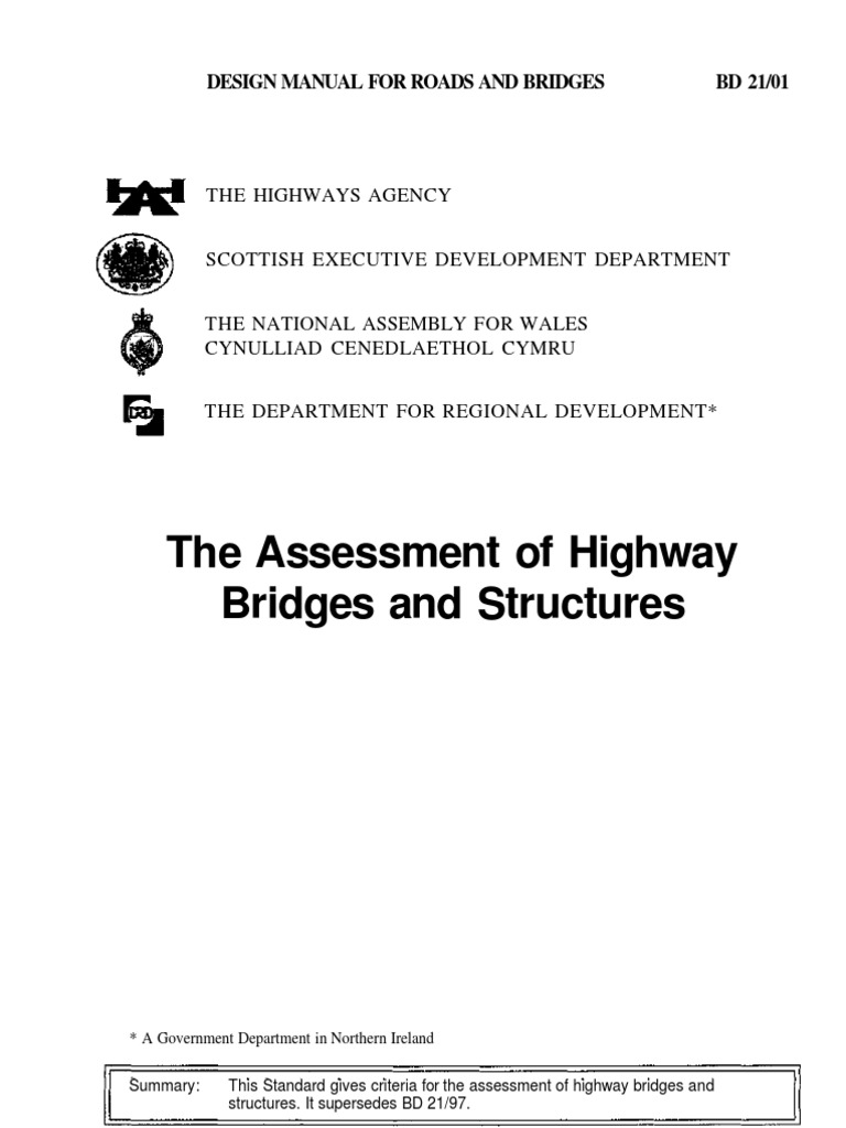 BD21 | PDF | Bridge | Structural Load