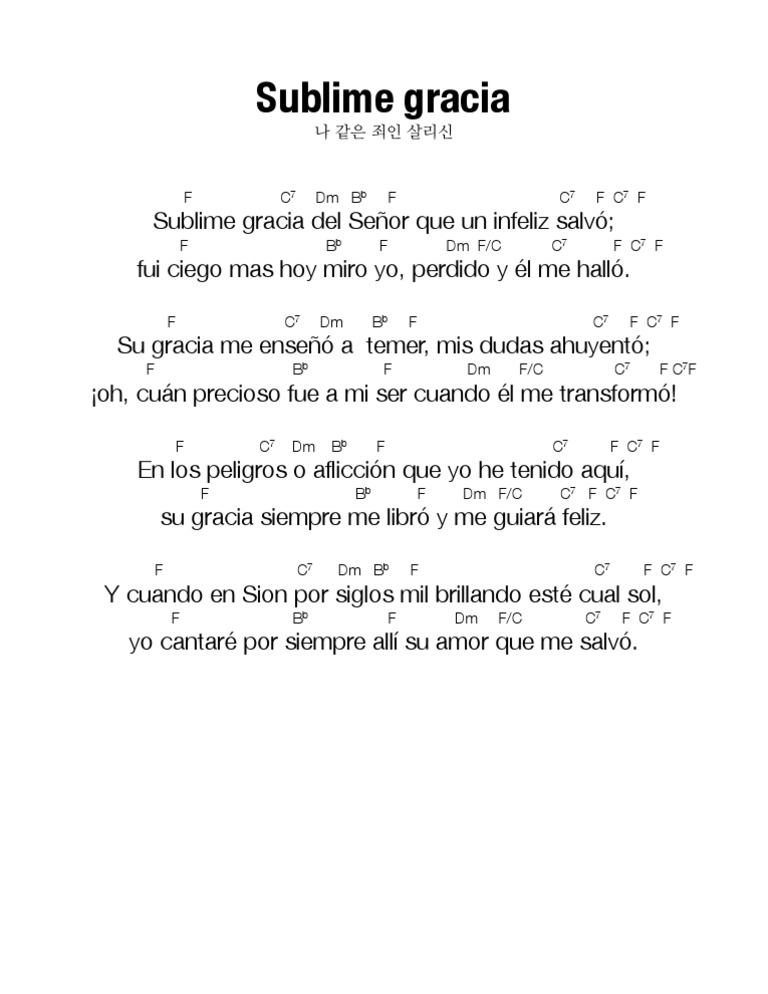 Sublime Gracia | PDF