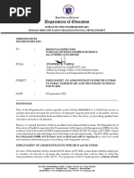 DepED SDO Staffing Pattern - As of 02 Nov 2021 | PDF | Social Programs ...