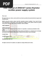Gutor Modular DC Charger Manual | PDF | Rectifier | Direct Current