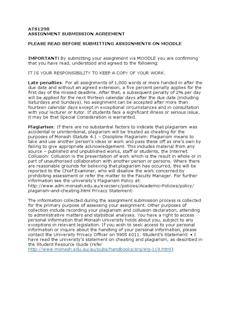 Explanatory Statement | PDF | Plagiarism | Internet