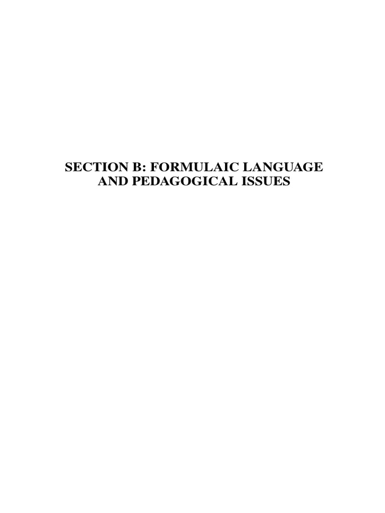 Experimental and Intervention Studies On Formulaic Sequences in A ...