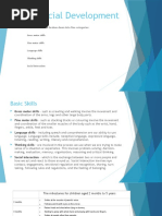 Denver Developmental Milestones Guide | PDF | Child Development | Gesture