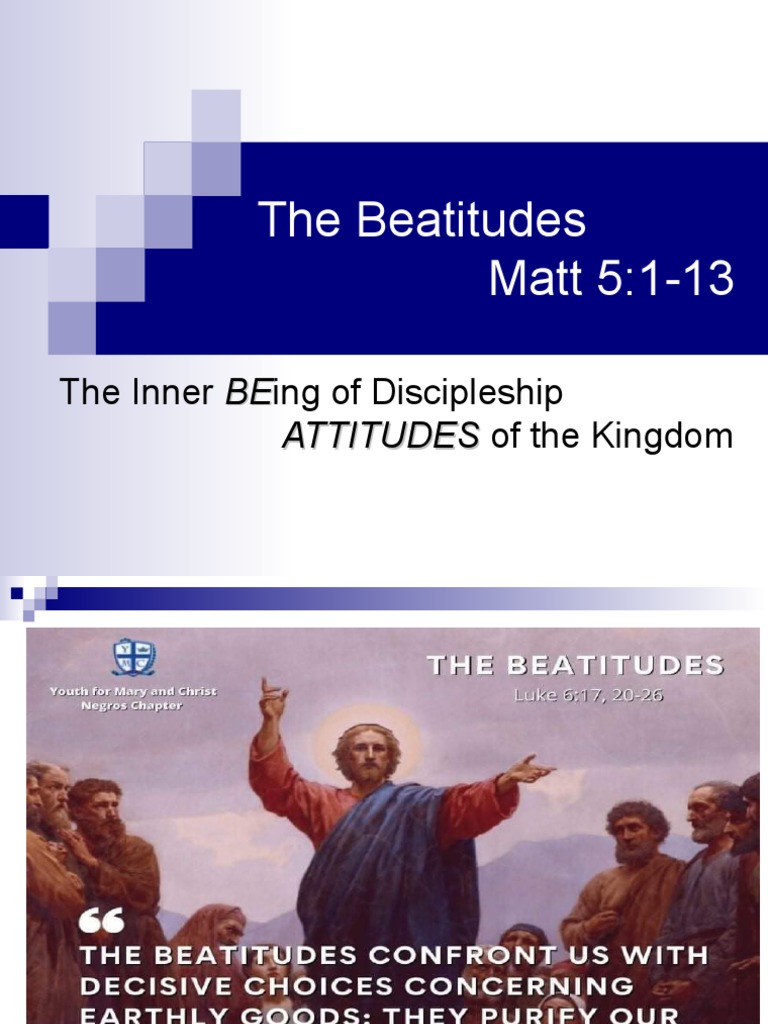 The Beatitudes | PDF | Beatitudes | Heaven