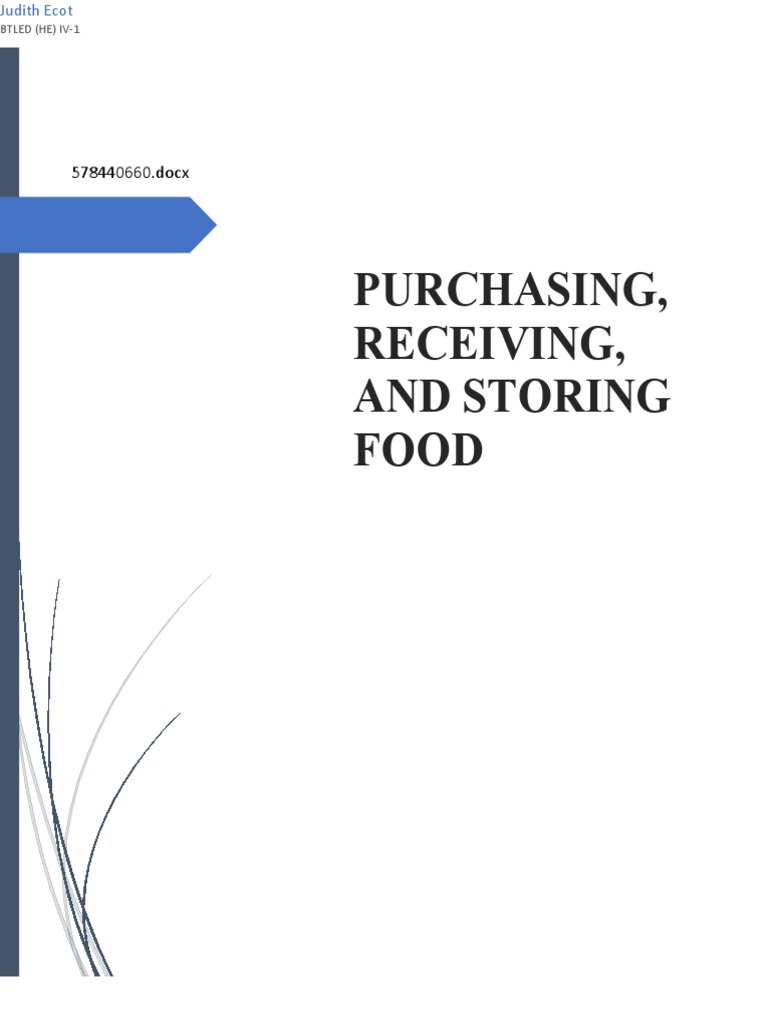 Detailed Lesson Plan | PDF | Foods | Food Storage