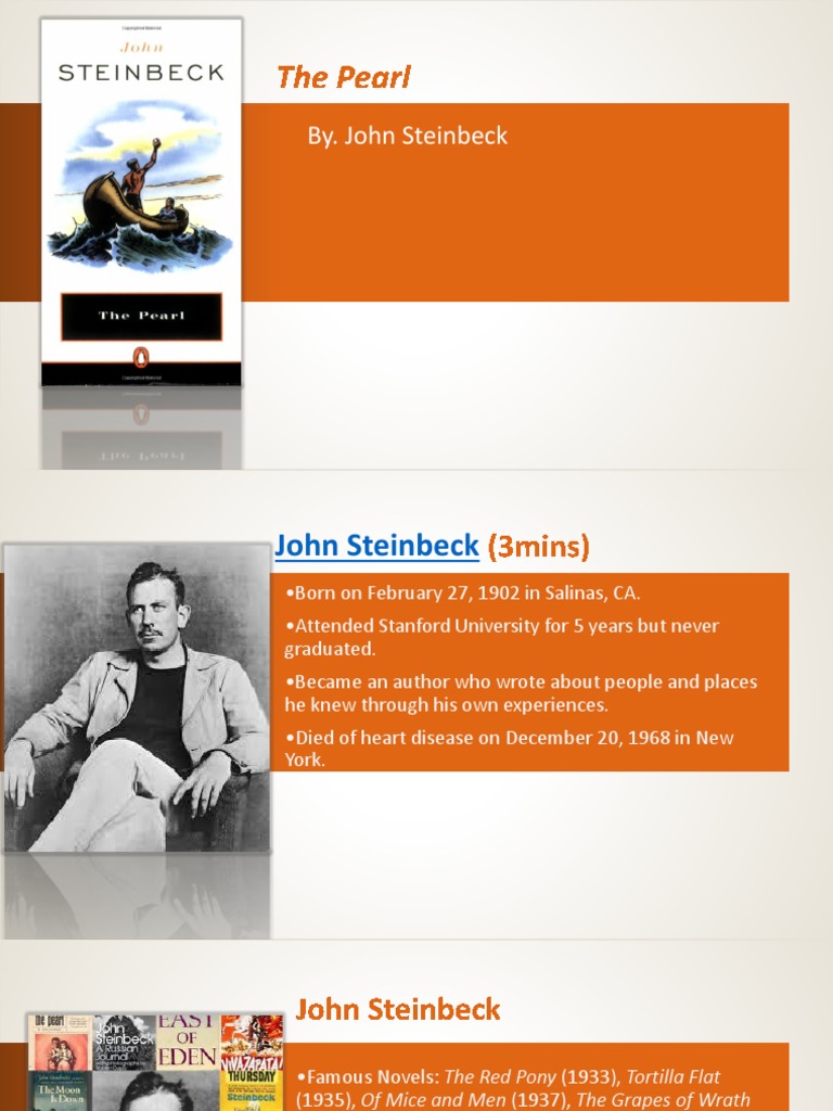 The Pearl: John Steinbeck Introduction | Download Free PDF | John Steinbeck