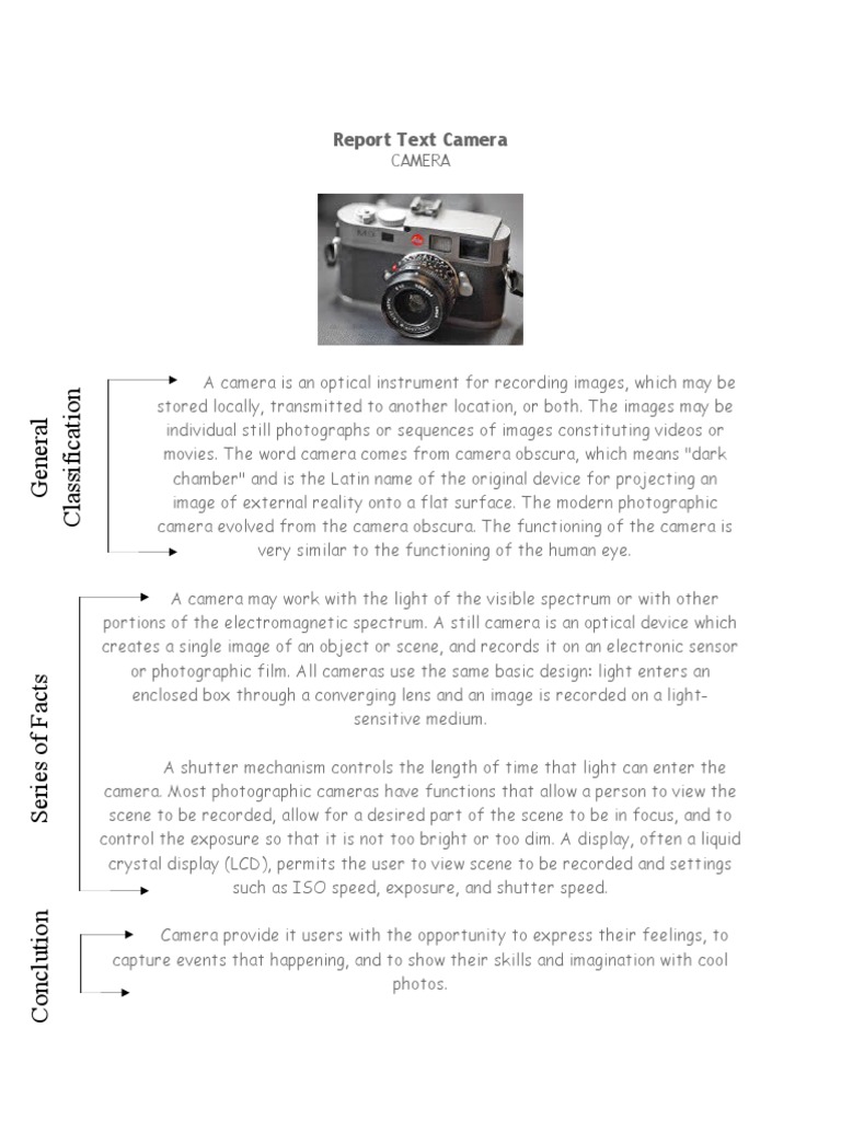 Camera: Capturing Images and Feelings | PDF