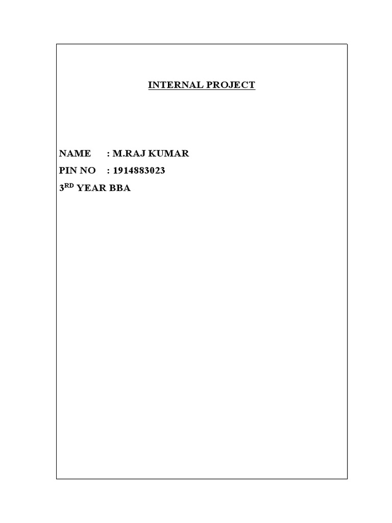 M.raj Kumar | PDF | Human Resource Management | Employment