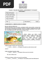 English 1 EGRA Reading Pre Assessment Material 1 | PDF | Cognition ...