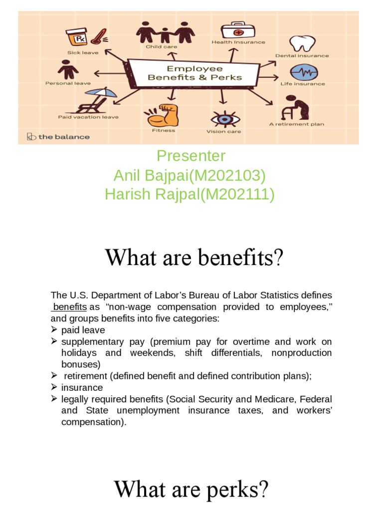 Final Emp. Benefits and Perks | PDF | Employee Benefits | Employment