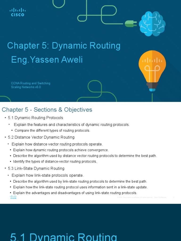 Chapter 5: Dynamic Routing Eng - Yassen Aweli: CCNA Routing and Switching Scaling Networks v6.0 ...