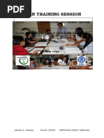 Supervised Work-Based Learning Output: Competency in Trainer'S ...