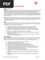 OSH Program Sample | PDF | Occupational Safety And Health | Personal Protective Equipment