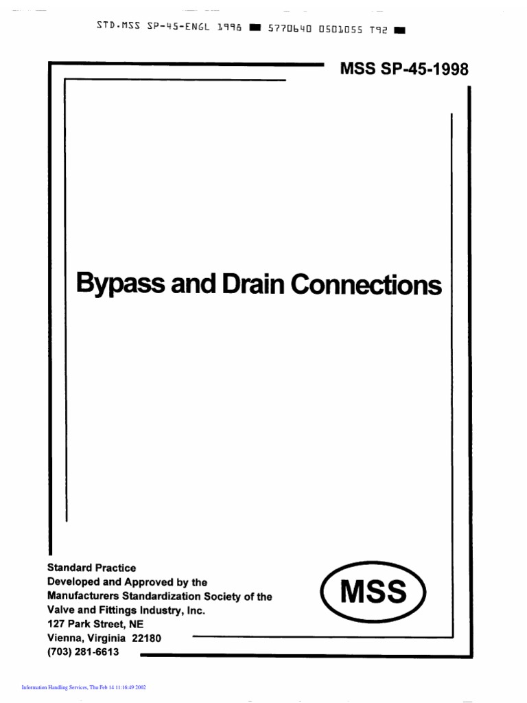 MSS SP 45 | PDF