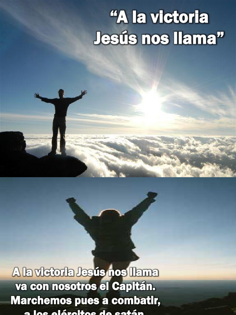 A La Victoria Jesús Nos Llama | PDF