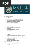 Cambridge School Grade 3 Science Paper 3RD Worksheet | PDF | Metrology ...