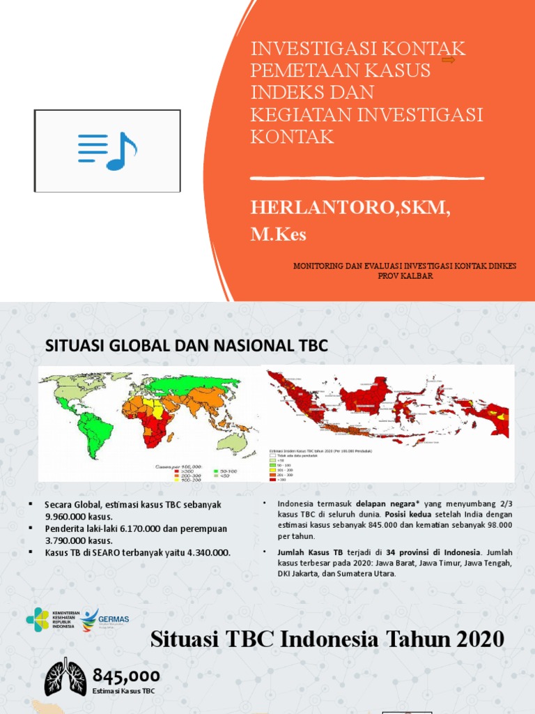 Investigasi Kontak Pemetaan Kasus Indek Dan Pelaksanaan Investigasi ...