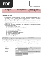 Session 3 Selecting, Developing, Organizing, and Using Appropriate Teaching and Learning ...