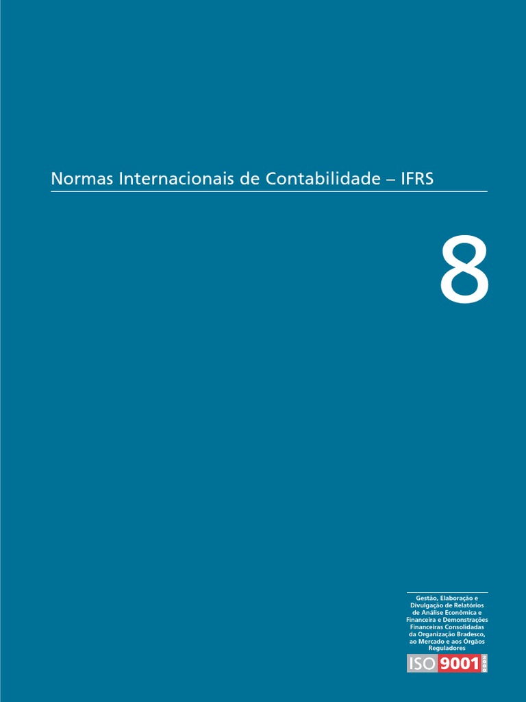 Normas Internacionais de Contabilidade IFRS | PDF | Contabilidade ...