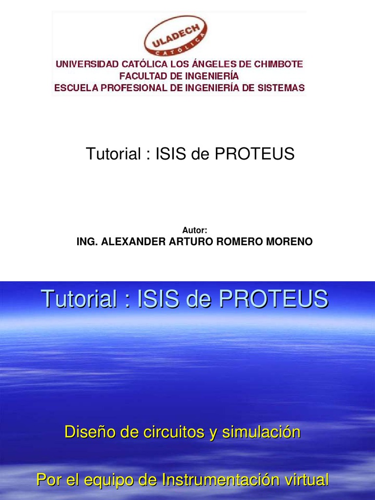 Tutorial de ISIS en PROTEUS: Guía Completa | PDF | Ventana (informática ...