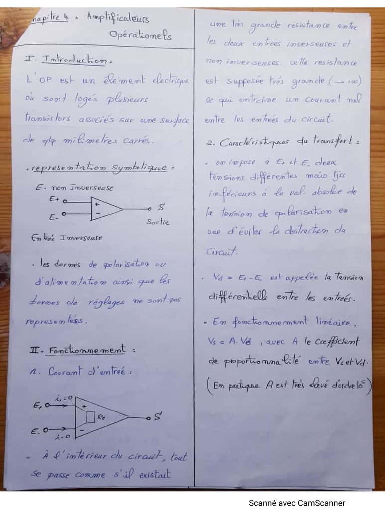 Resumé de L'electronique Analogique | PDF
