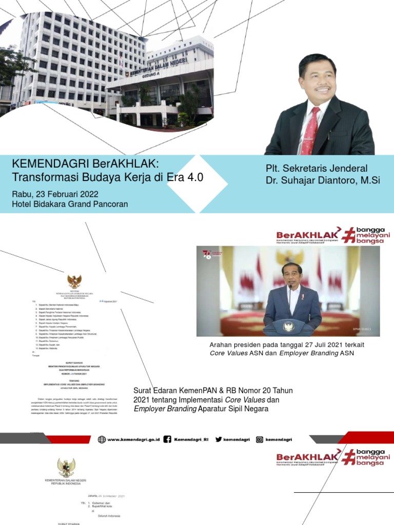 Paparan Pak Sekjen | PDF | Bisnis