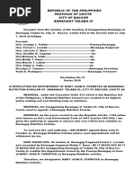 Adopting BCPC 1 Year Plan Resolution | PDF | Justice | Crime & Violence