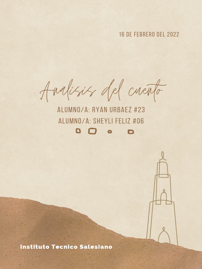 Análisis Del Cuento | PDF | Cuentos