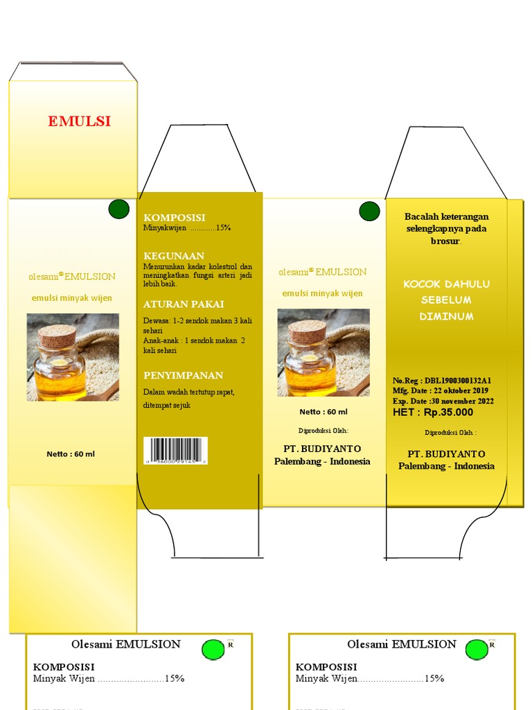 Kotak Emulsi | PDF