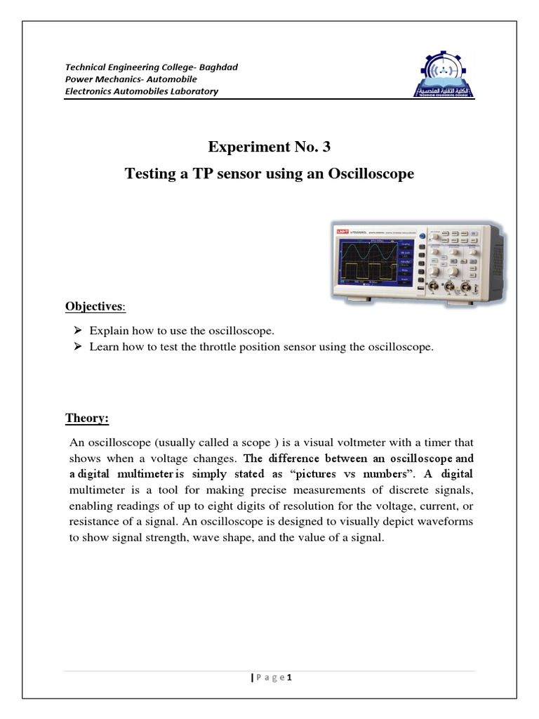 Oscilloscope & TPS | PDF | Direct Current | Voltage